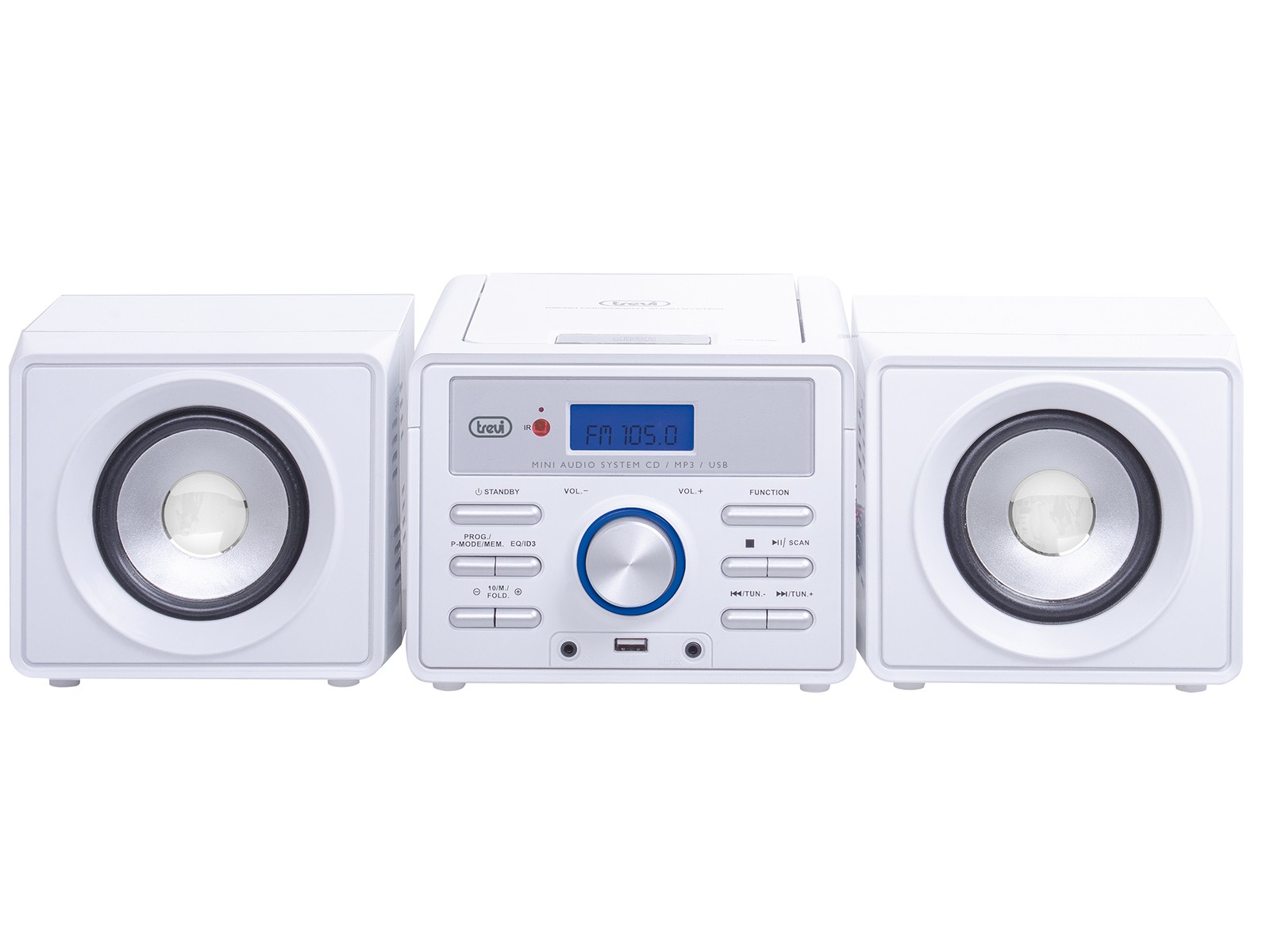 Mini Hi-Fi Stereo TREVI HCX 1030 S Bianco