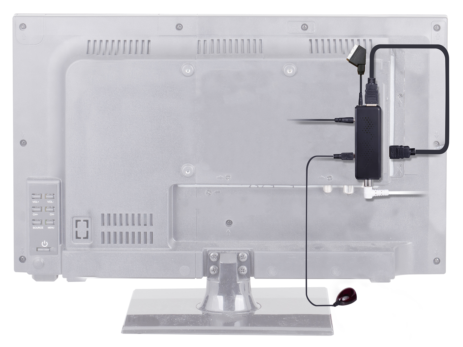 Mini Decoder Digitale Terrestre HD DVB-T2 HEVC H.265 10 bit Trevi HE ...