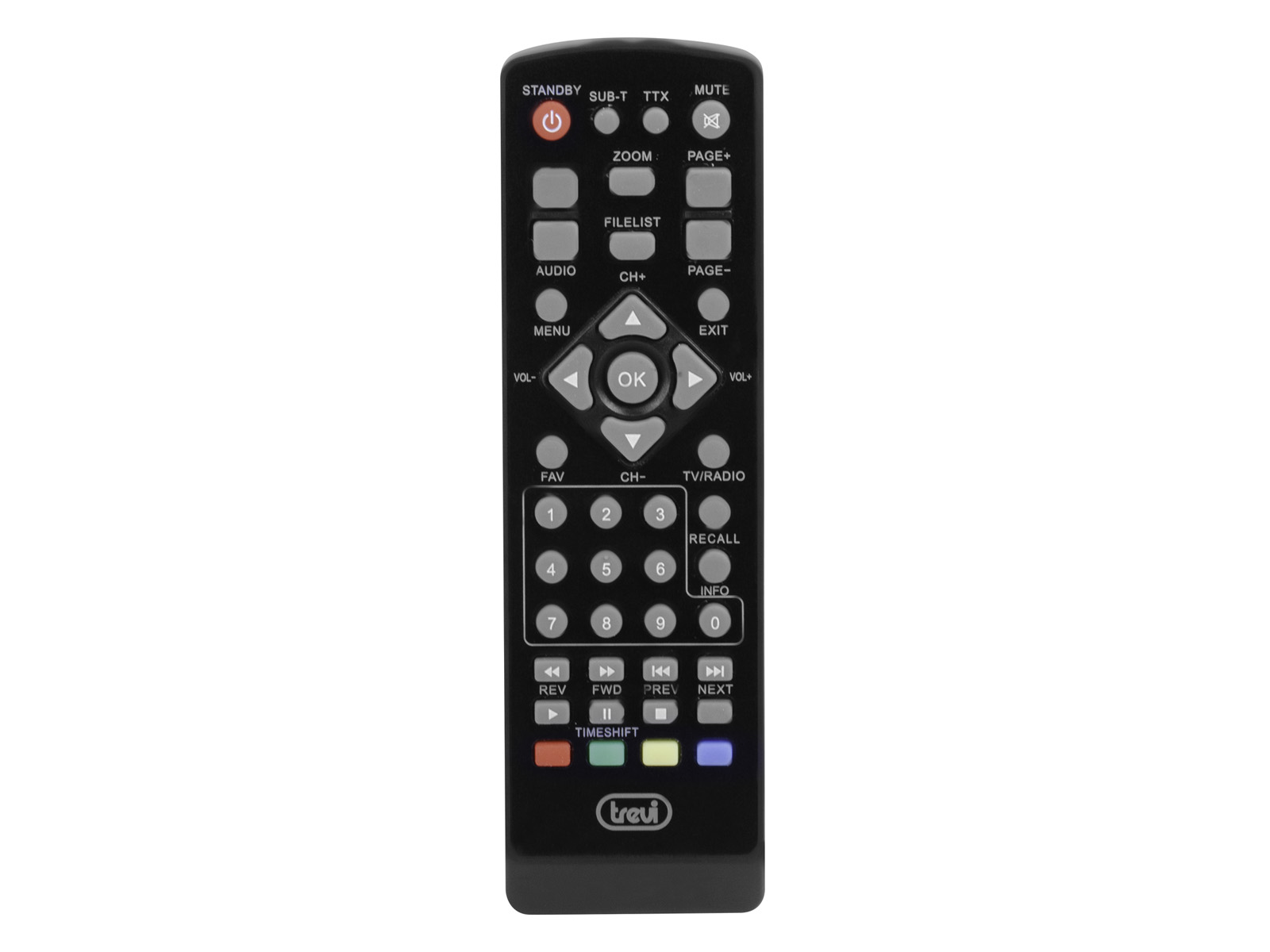 Mini Decoder Digitale Terrestre HD DVB-T2 HEVC H.265 10 bit Trevi HE ...