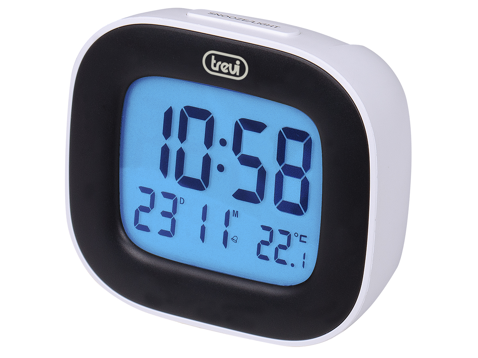 Orologio Digitale con Termometro e Calendario Trevi SLD 3875 Bianco