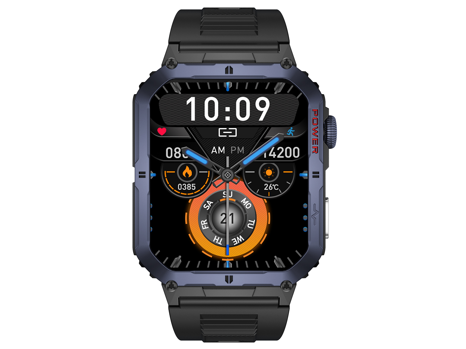Smartwatch con Funzione Chiamata Wireless AMOLED Always On Trevi T-FIT ...