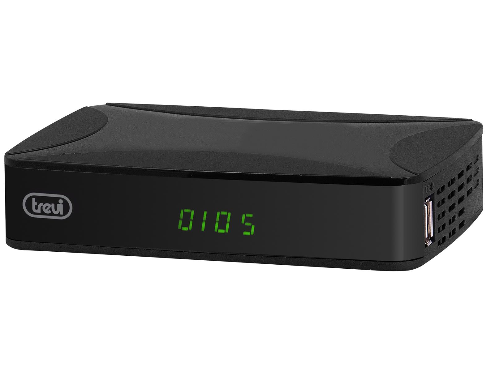 Decoder Digitale Terrestre HD DVB-T2 HEVC H.265 10 bit Trevi HE 3368 T2